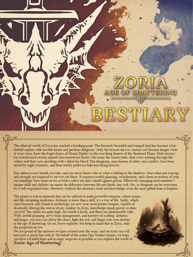 Zoria Age of Shattering - Digital Bestiary - ArtBook (Surefire Games) (Z-Library) | PDF | Wild ...