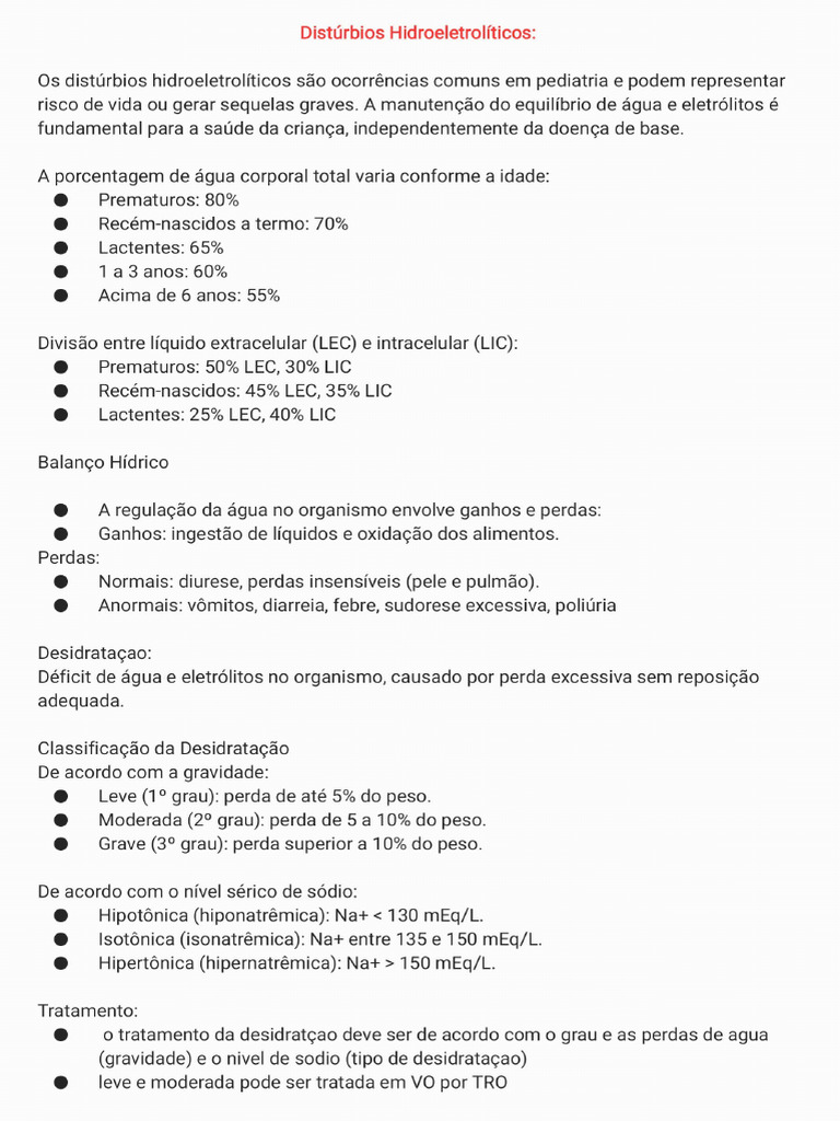 Distúrbios Hidro 2 | PDF