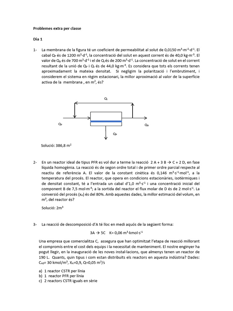 Problemes Extra Per Classe - Alumnes | PDF