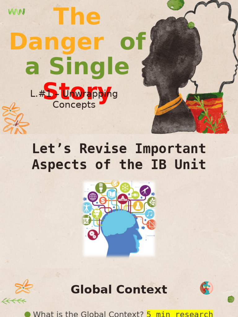 Gr.8 - Unit #3 - L.1 - Unwrapping Concepts | PDF | Sustainability | Prejudices