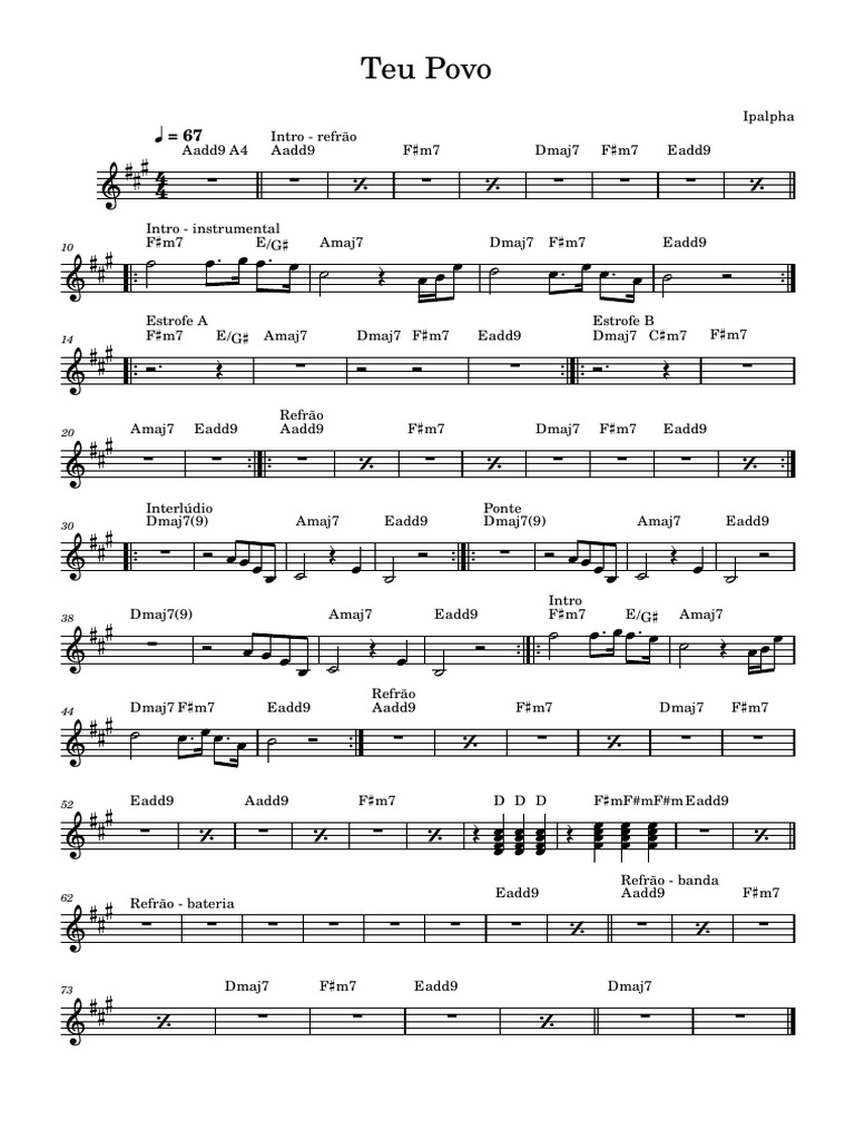 Teu Povo - Ipalpha | PDF