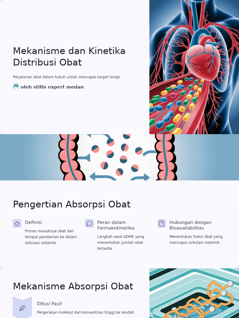Mekanisme dan Kinetika Absorpsi Obat | PDF