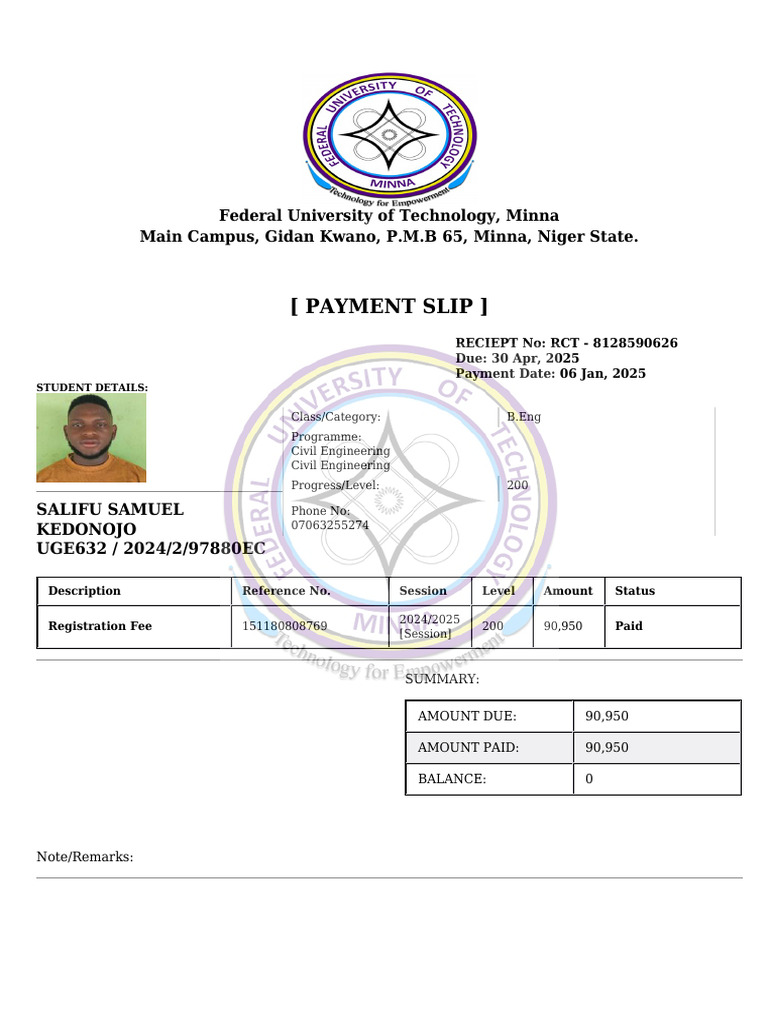 UGE632_payslip (1) | PDF