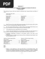 Minor Passport Declaration Form | PDF