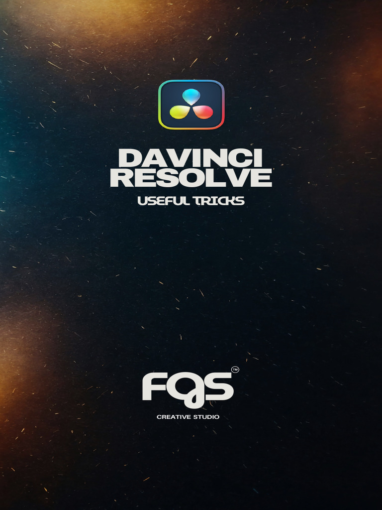 Davinci Resolve: Useful Tricks | PDF | Color | Vision