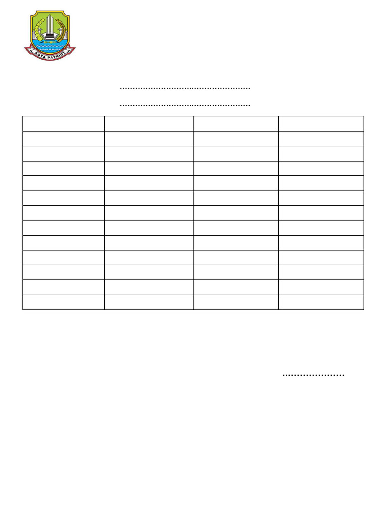 RUKUN TETANGGA 11 RUKUN WARGA 019 | PDF