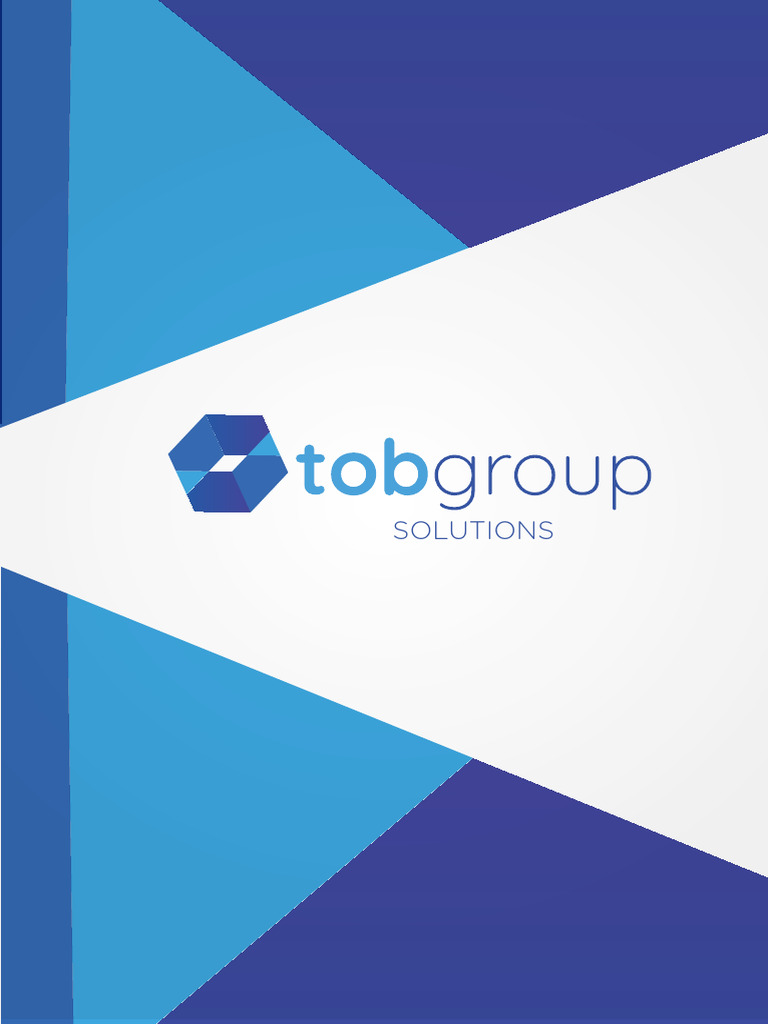 Brochure Tob Group Solutions 2023 | PDF | Tecnologías de la información | Informática