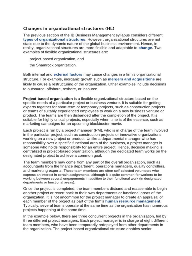 Understanding the Shamrock Structure | PDF | Outsourcing ...