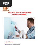 Work Method Statement For Painting Work | PDF | Paint | Building ...