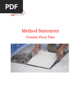 Flooring & Dado | PDF | Specification (Technical Standard) | Tile