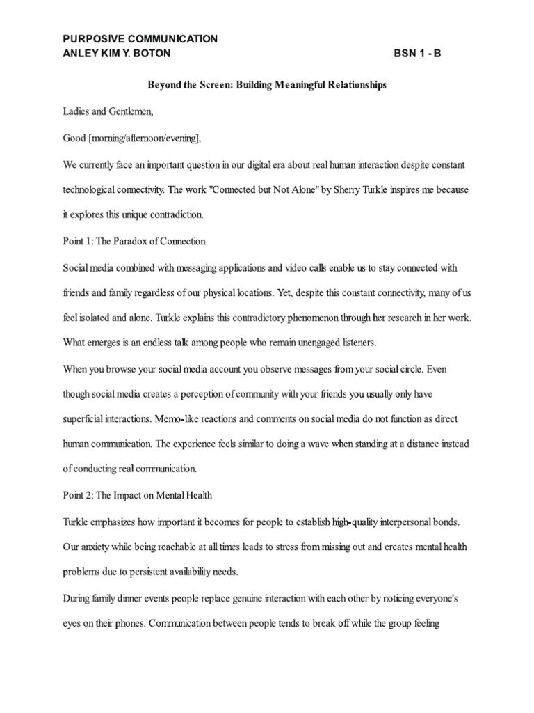 PurCom Activity | PDF