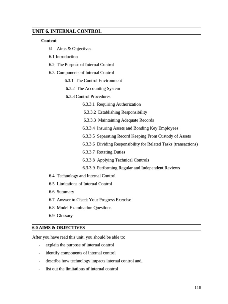 Principle of Accounting 1 - Chapter 6 | PDF | Internal Control | Business