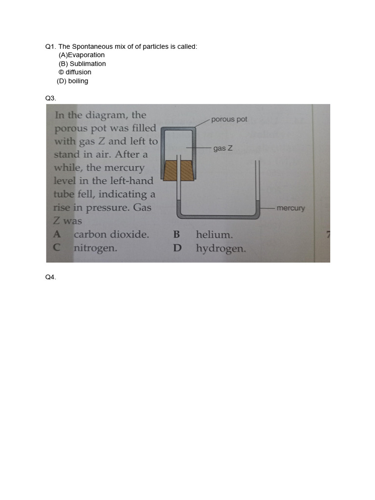 O Level & IGCSE Experimental Techniques Test | PDF