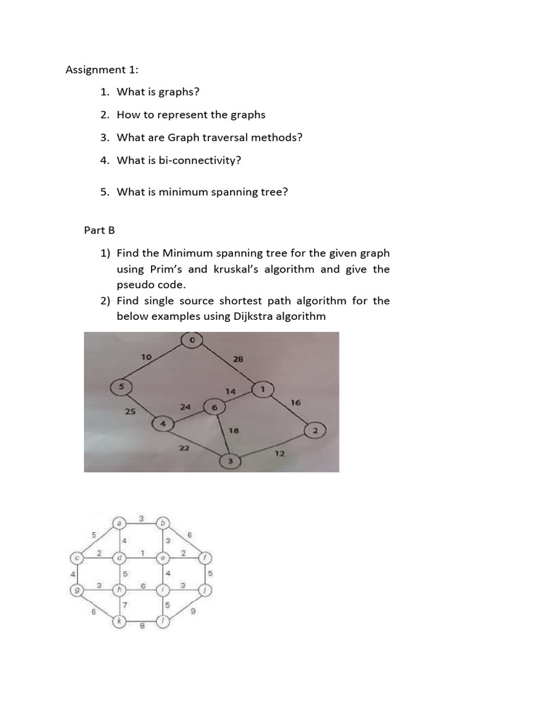 Assignment 1_Algorithms (1) | PDF