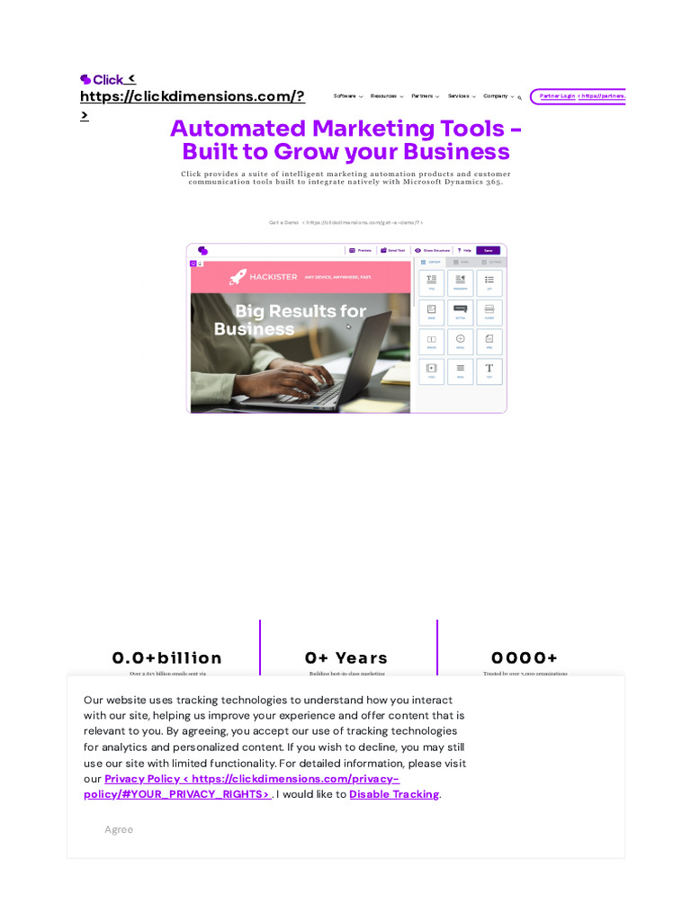 Click - Automated Marketing Tools Built To Grow Your Business | PDF ...
