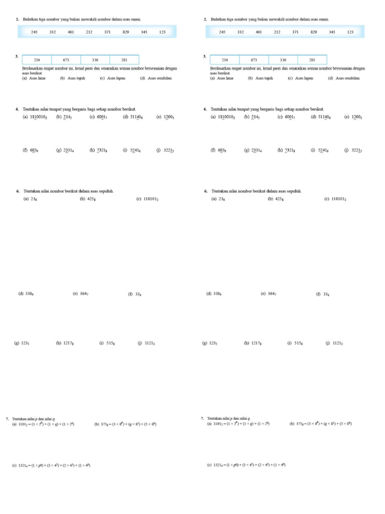 Latihan Modul Buku Teks f4f5 | PDF