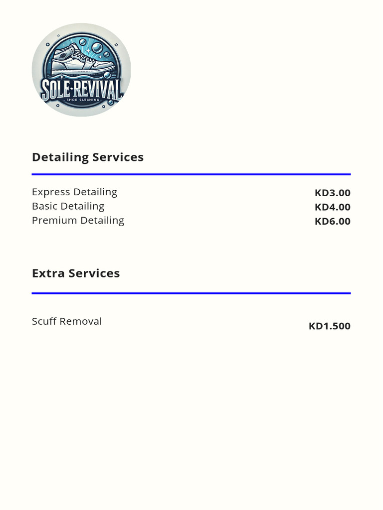 Sparkling Soles, Every Time! | PDF