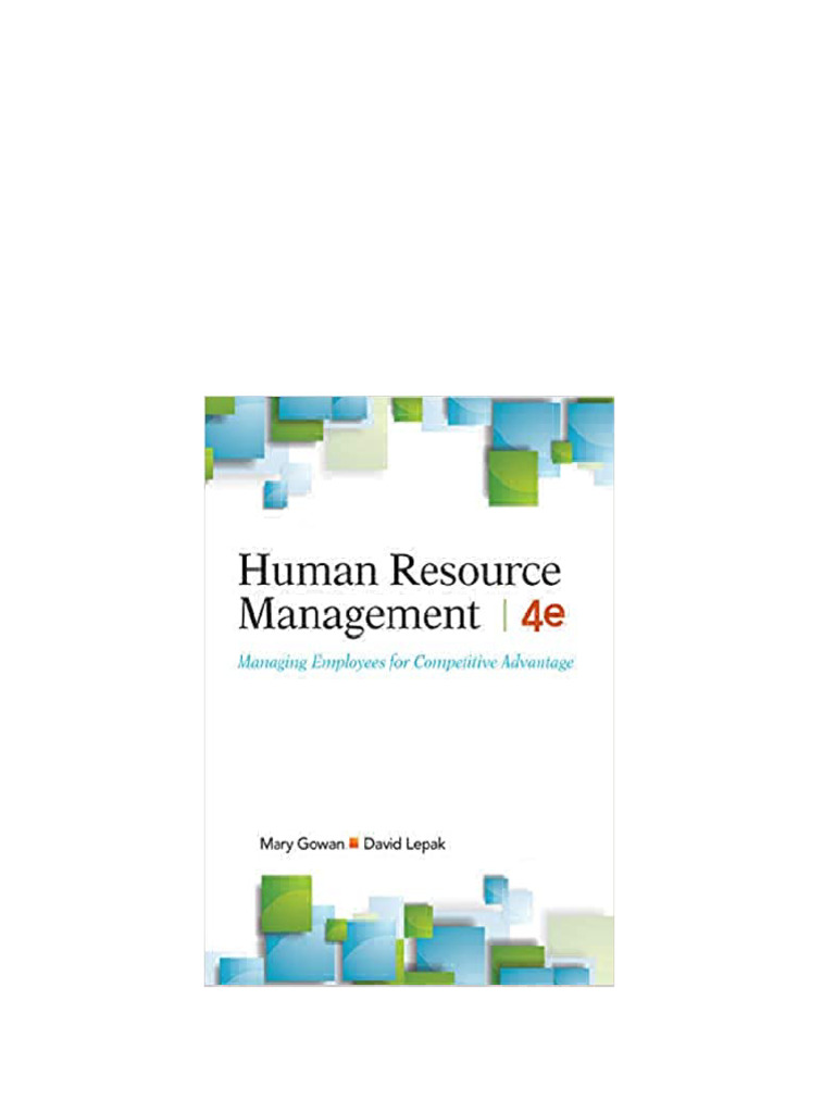 (Ebook PDF) Human Resource Management: Managing Employees For ...
