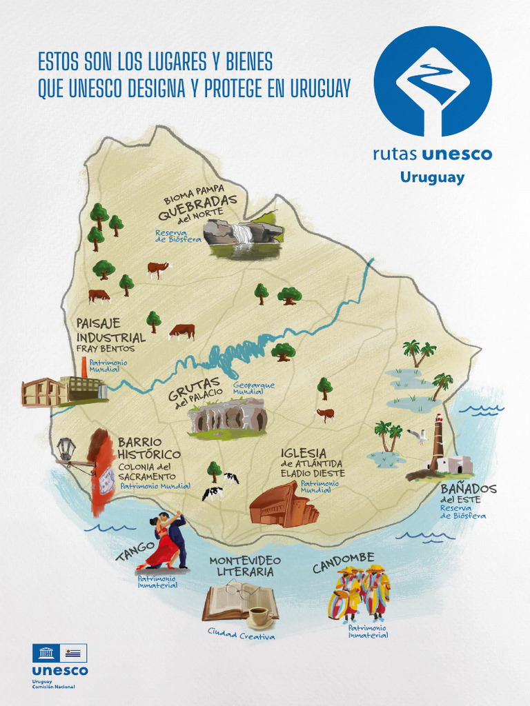 Tesoros de Uruguay: Patrimonio UNESCO | PDF