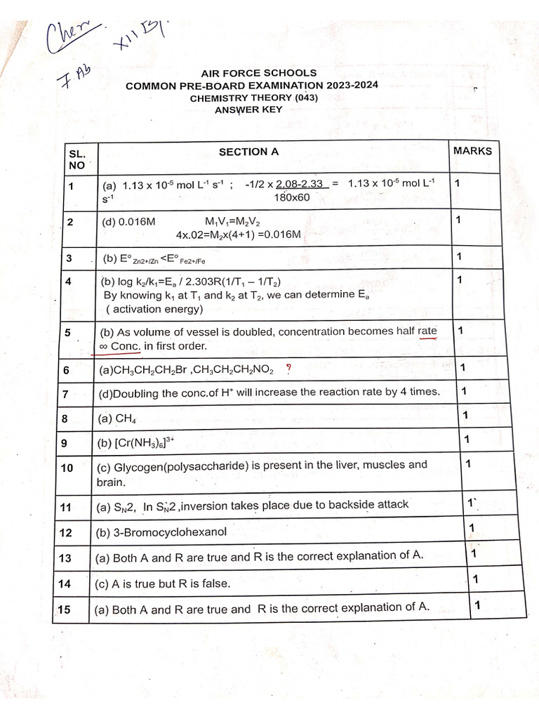 Answer key common preboard 2024 | PDF