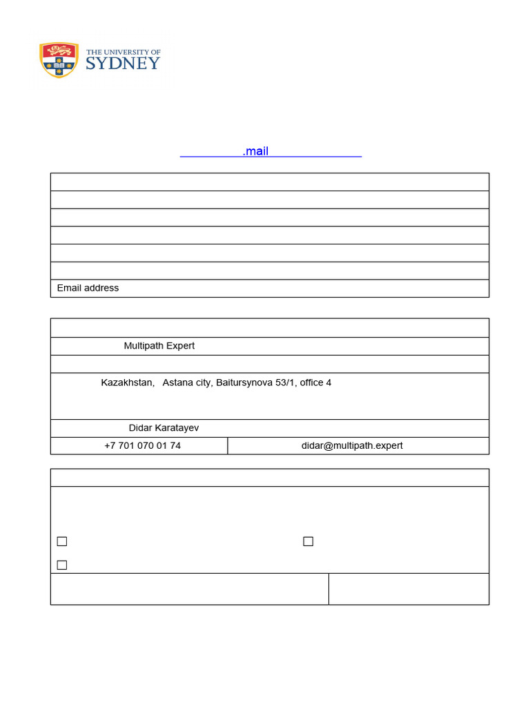 Appointment of Agent Form | PDF