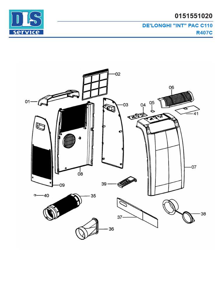 Manual Delonghi Pac c110 | PDF | Temperature | Thermodynamics