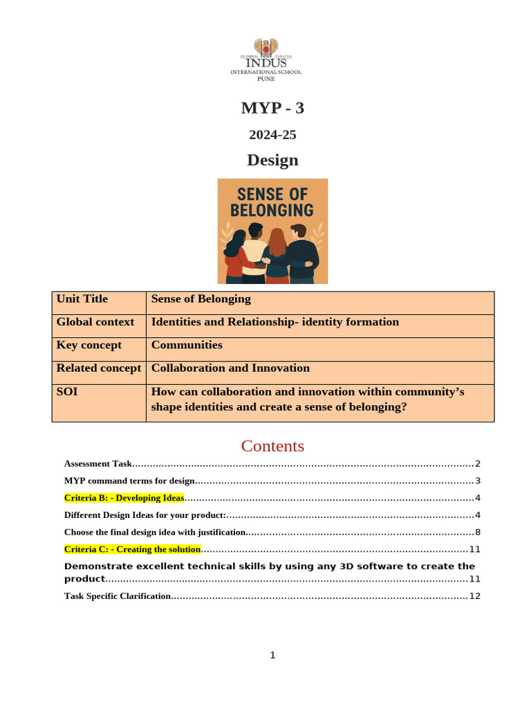 Grade 8 - Criteria B, C (Unit-2) | PDF | Reason | Information