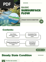 Basic Subsurface Flow | PDF | Aquifer | Groundwater