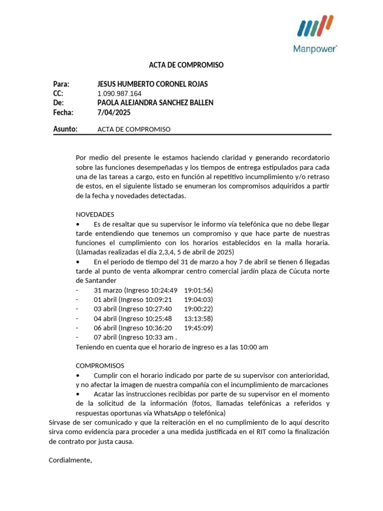 Recordatorio de F. JESUS CORONEL | PDF