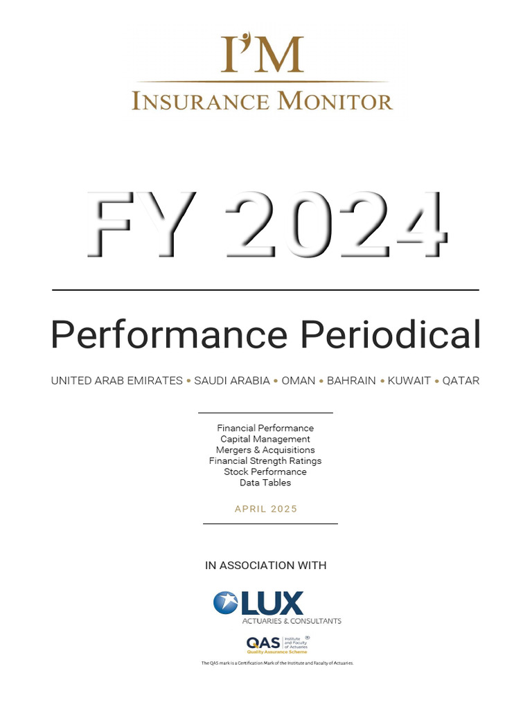 GCC Insurance Markets Performance FY 2024 - by Lux Actuaries and ...