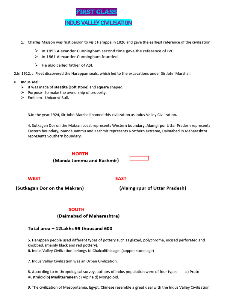 First Class Ivc | PDF
