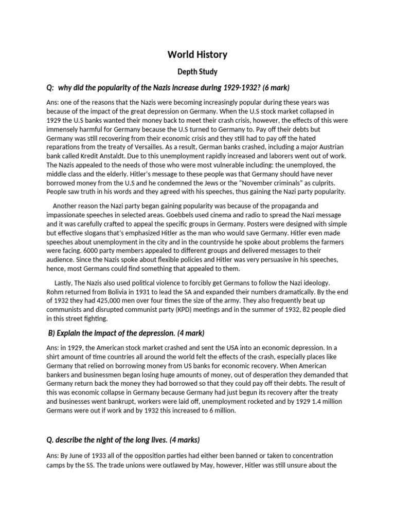 Hitler's Rule | PDF | Adolf Hitler | Nazi Germany