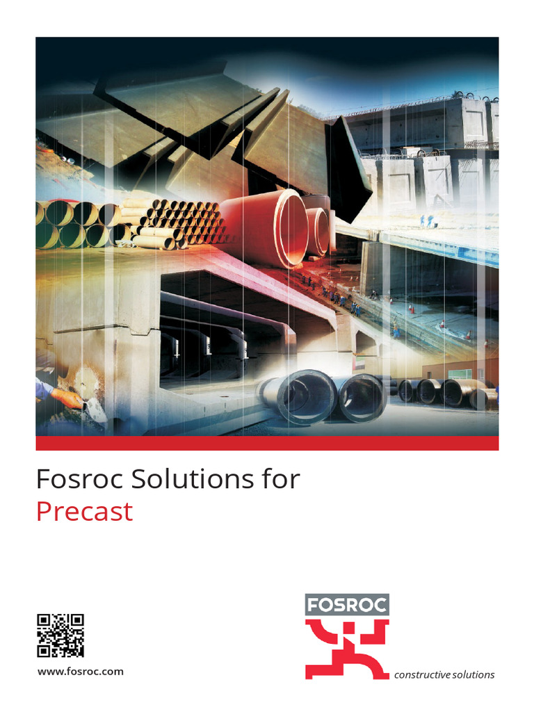 Fosroc Precast Solutions Overview | PDF | Concrete | Precast Concrete