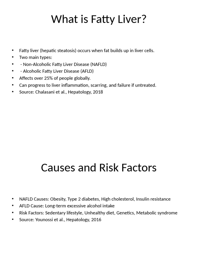 Understanding Fatty Liver Disease Types | PDF