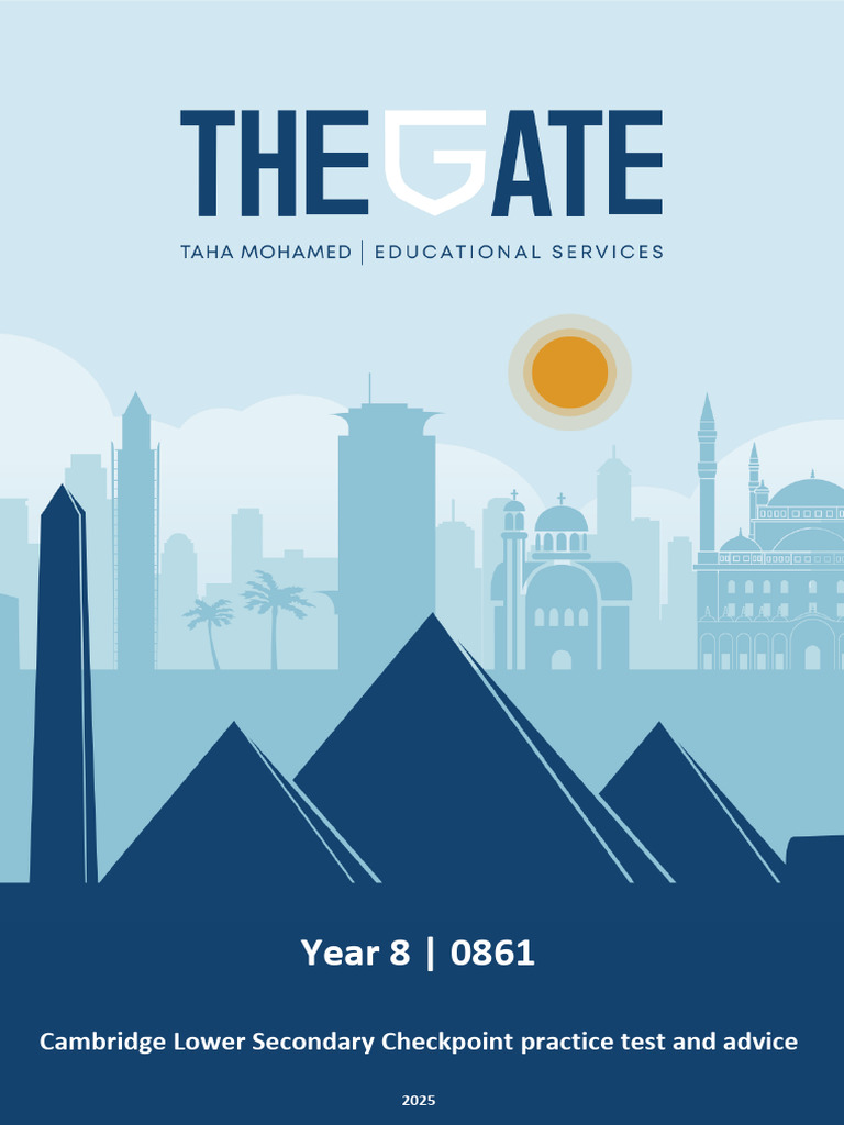 Year 8 Practice Exam and Advice | PDF | Reason | Cognitive Psychology