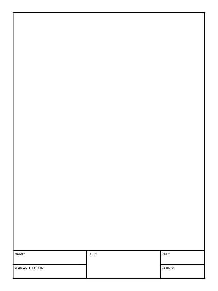 HW Border Fluids Geo A4 Size | PDF