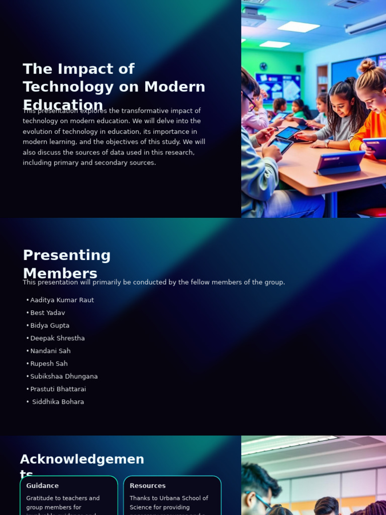 English Presentation | PDF | Educational Technology | Augmented Reality