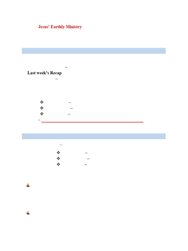 HCC Sunday School Lesson 4 2025 - Jesus Calls His 12 Disciples | PDF ...