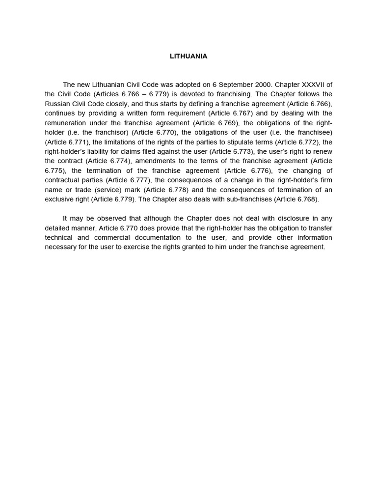 Lithuania | PDF
