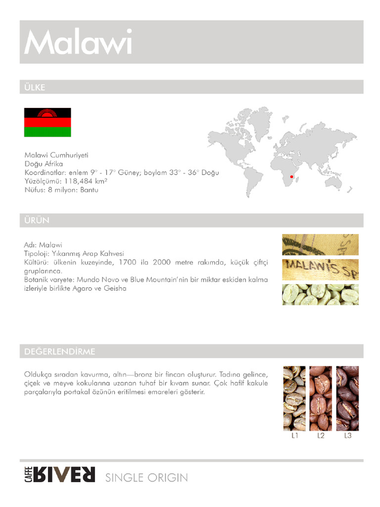 Kahve TUR - Malawi | PDF