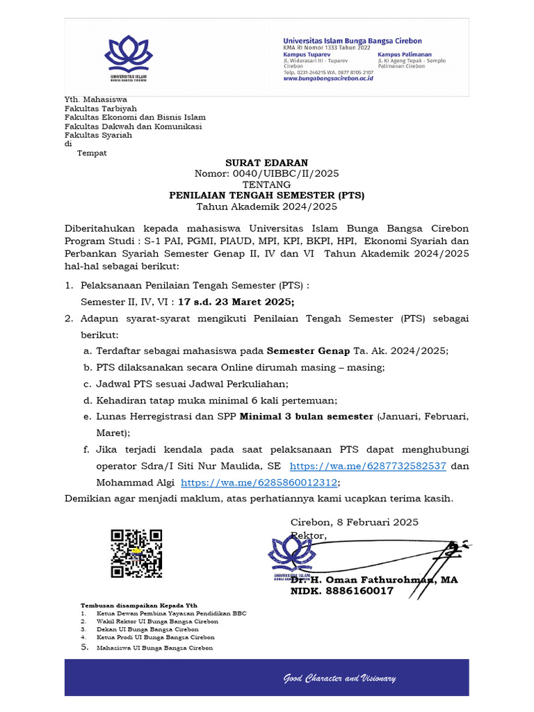 EDARAN PTS GENAP 2024-2025 | PDF