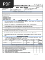 Night Shift Safety Checklist | PDF | Safety