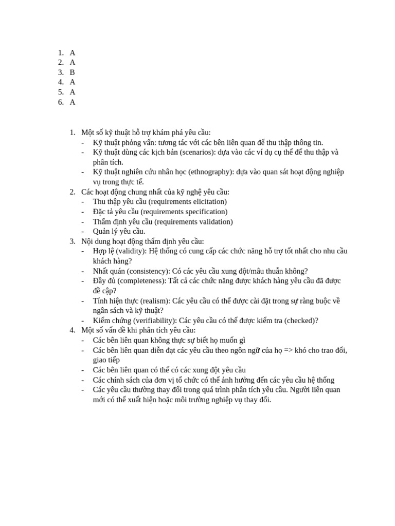 Test Requirements | PDF