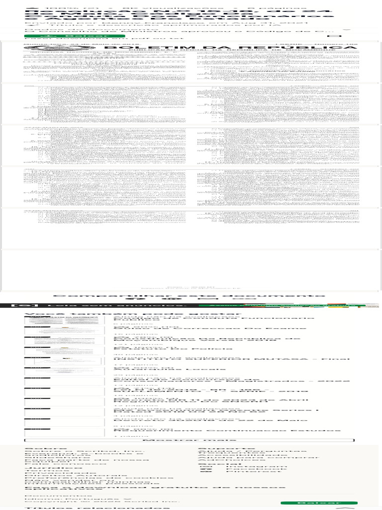 Código de Conduta dos Funcionários Públicos | PDF | Estado | Interesse ...