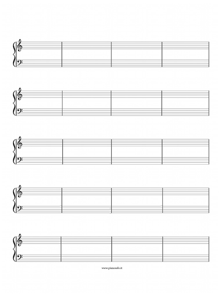 Foglio Pentagrammato | PDF