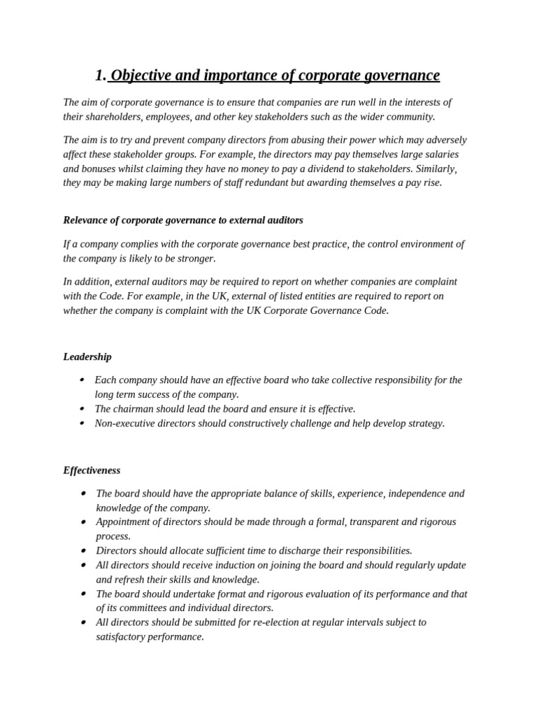 Code of Corporate Governance 28022025 061818pm | PDF | Corporate Governance | Business