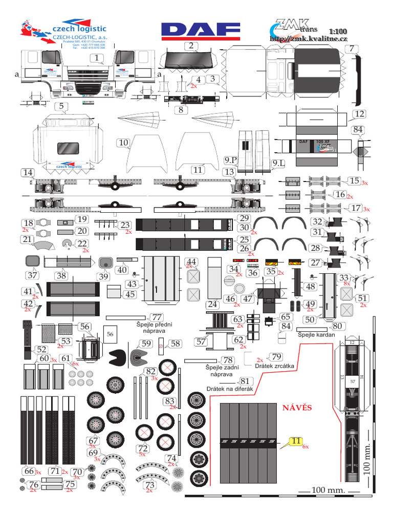 Daf XF 105 Czech | PDF