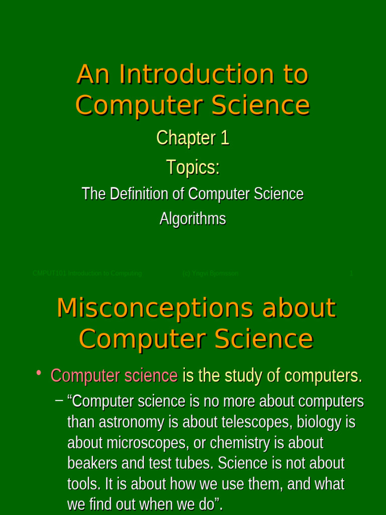 Cmput101 ch1 | PDF | Algorithms | Computing