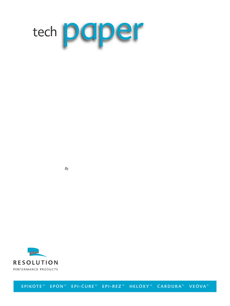 Amine-Functional Curatives Forlow Temperature Cure Epoxy Coatings - Mannich | PDF | Epoxy | Coating