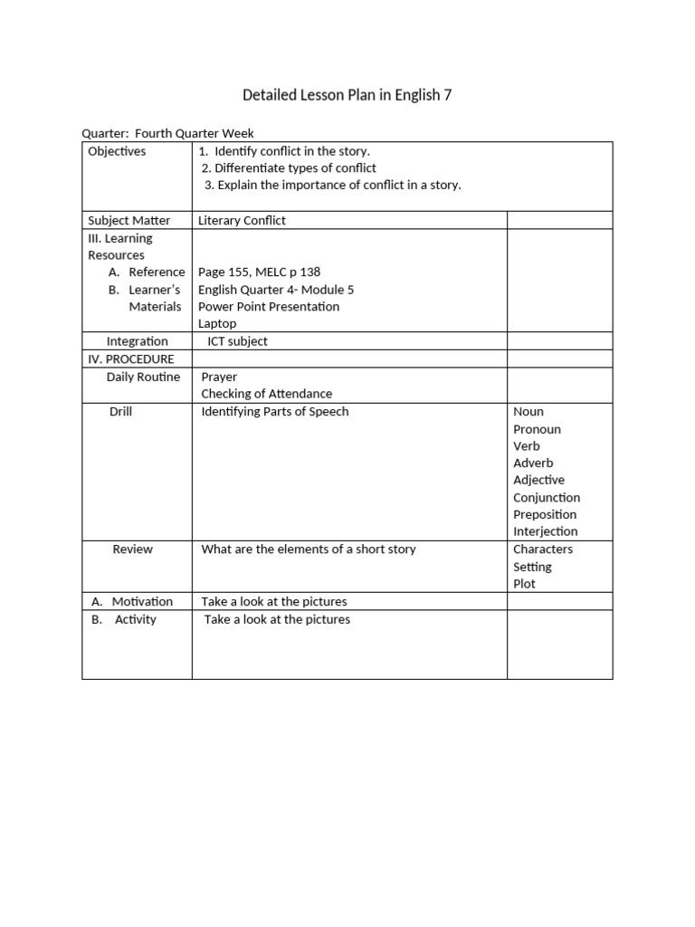 Understanding Literary Conflict in Stories | PDF | English Language